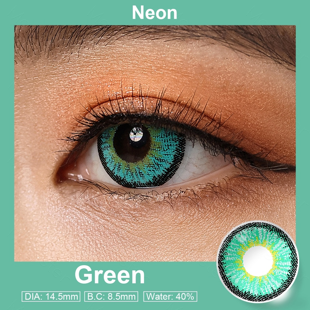 Lentilles Magister Neon Vert - 1 an | Cosmaze Shop